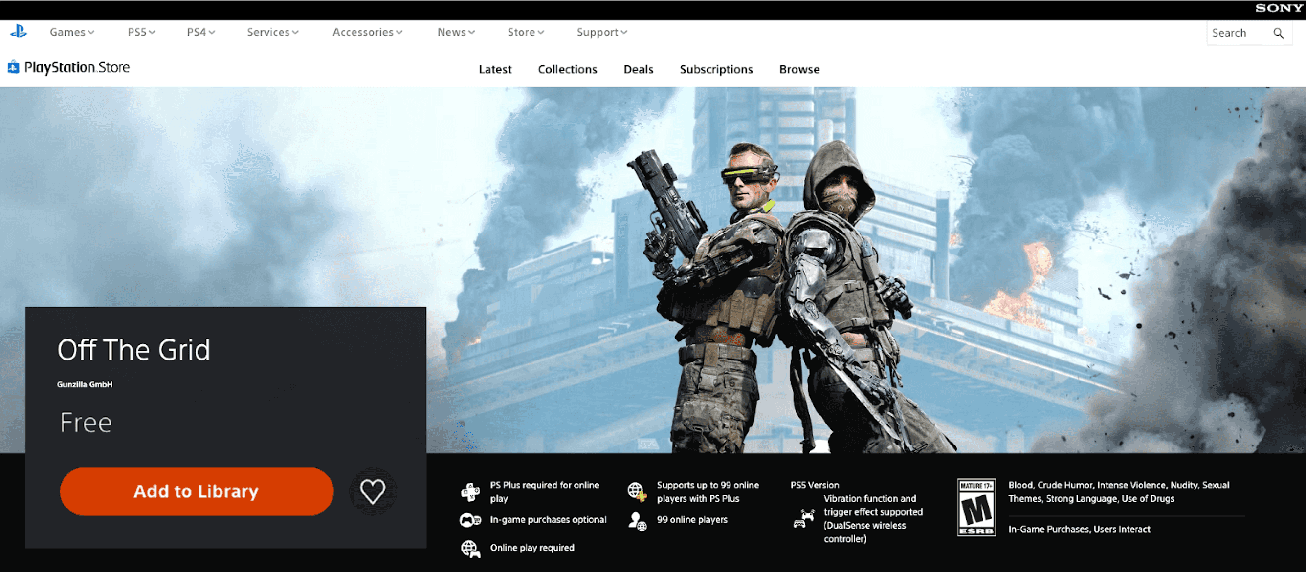 Off The Grid Game - now on Xbox!